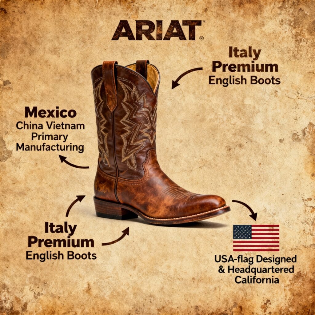 Where Are Ariat Boots Made? The Real Story Behind the Brand (2025)
