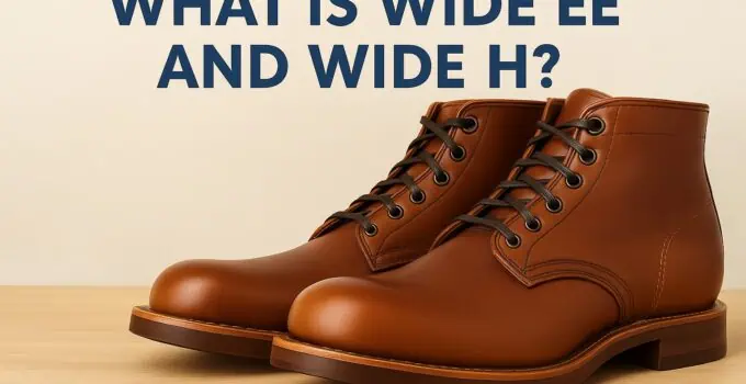 What is wide EE and wide H? - BootsGuru.com