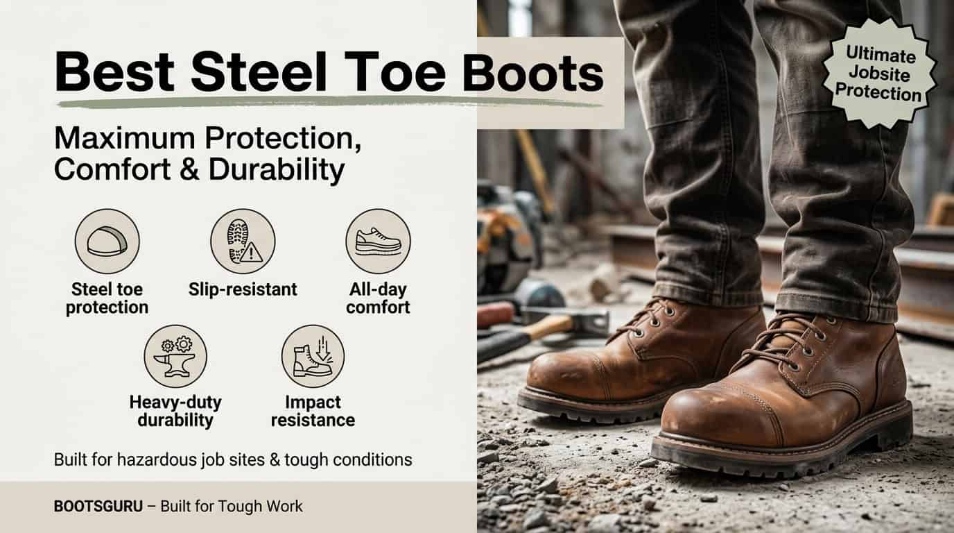 10 Best Steel Toe Boots of 2026 - Tested & Ranked