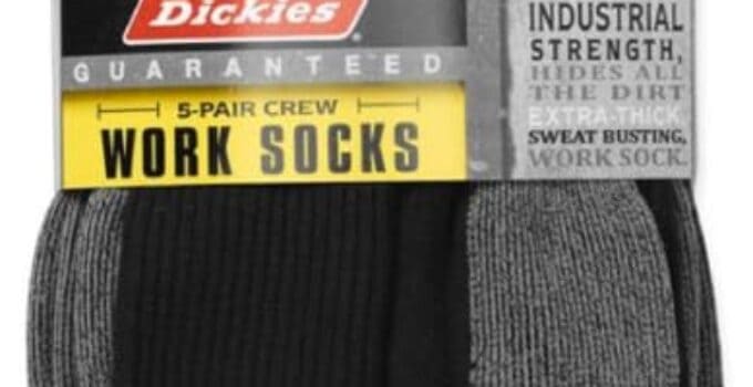 Step up your work sock game with Dickies Genuine Mens Crew Work Socks ...