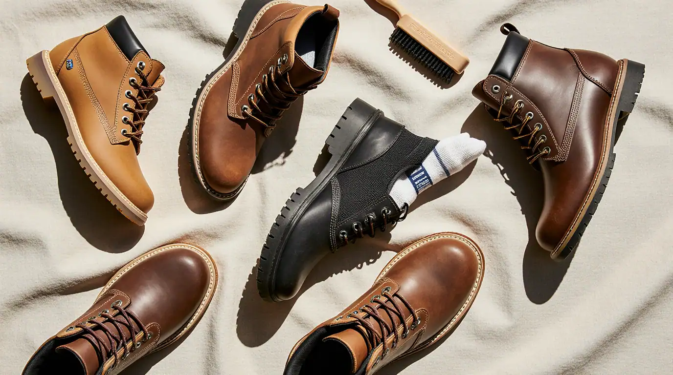 Summer Work Boots for Hot Weather to Keep your Feet Dry and Cool ...