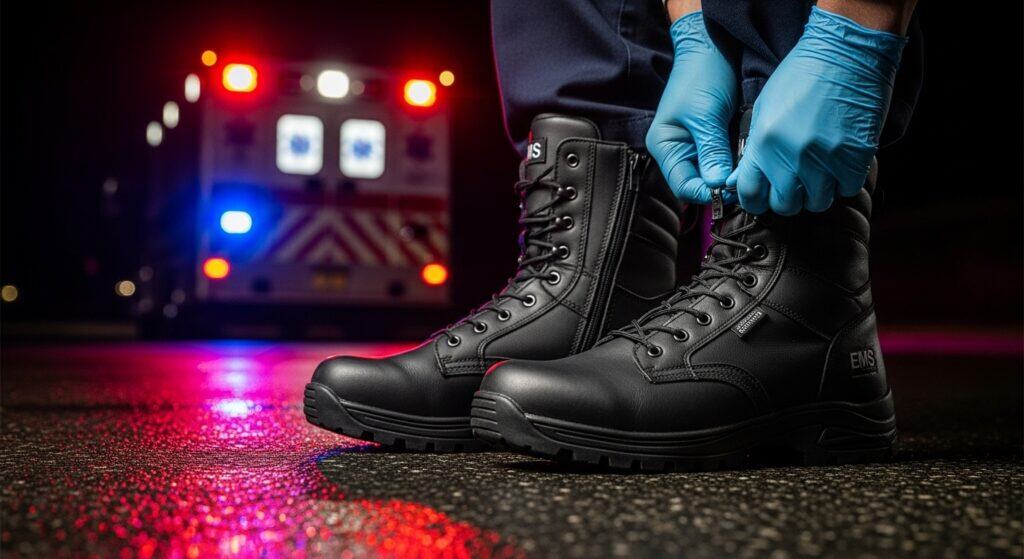 5 Best EMS Boots for Paramedics & EMTs (2025): BBP Proof & Side-Zip Picks