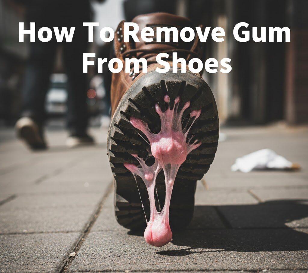 Remove Gum From Shoes: 4 Fast & Safe Hacks
