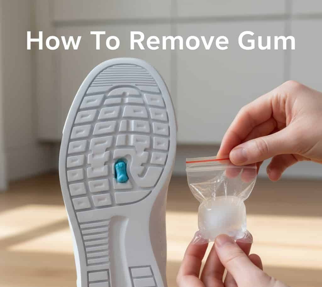 Remove Gum From Shoes: 4 Fast & Safe Hacks