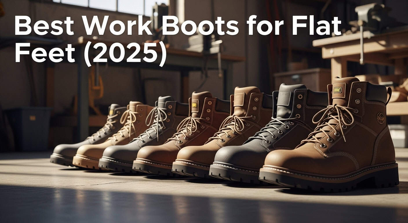 6 Best Work Boots for Flat Feet (2025): Top Picks for Arch Support