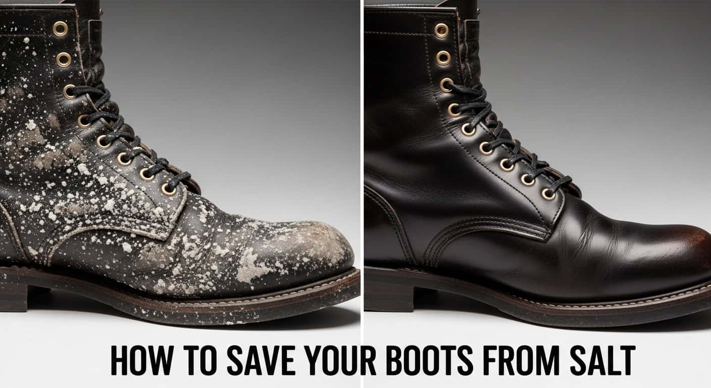 How to Remove Salt Stains from Leather & Suede Boots (2025 Guide)