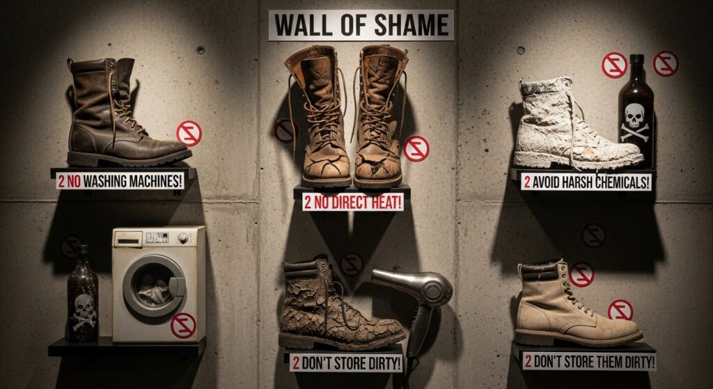 How to Clean Work Boots Properly (No Damage) | Step-By-Step Guide