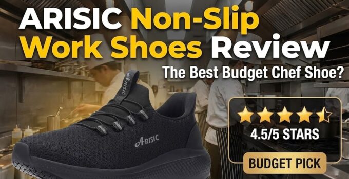 ARISIC Non-Slip Work Shoes Review: Best Budget Chef Shoe?