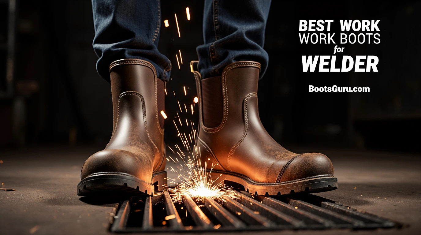 Best Pull-On Welding Boots (2026): No Laces to Burn