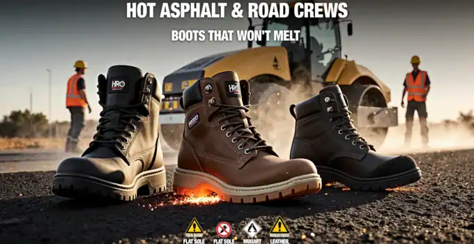 7 Best Boots for Hot Asphalt Paving: The "No-Melt" Guide (2026)
