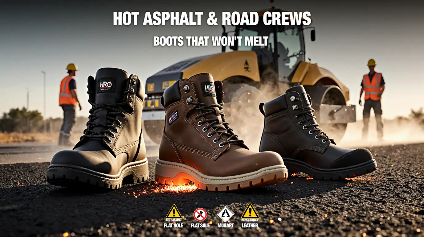 7 Best Boots for Hot Asphalt Paving: The "No-Melt" Guide (2026)