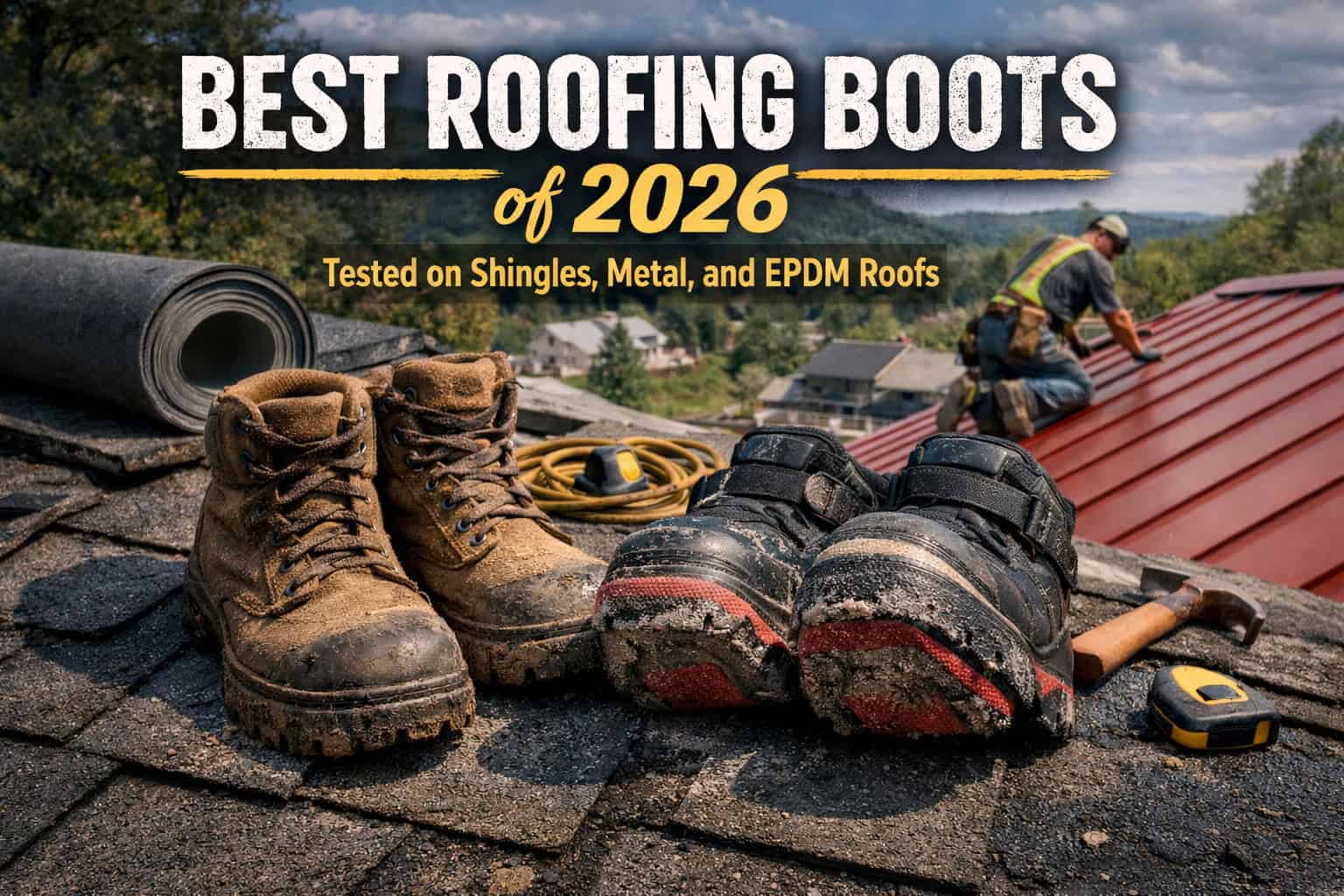 6 Best Work Boots for Roofers in 2026 – Tested & Ranked by a Pro
