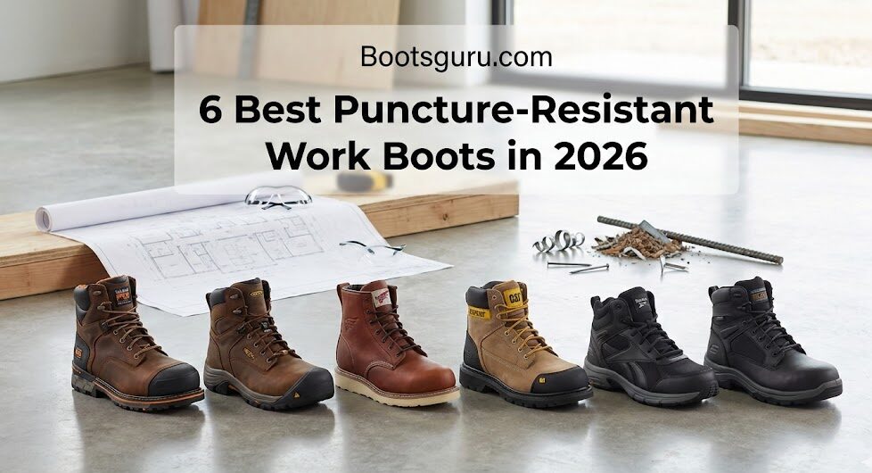 6 Best Puncture-Resistant Work Boots in 2026 - BootsGuru.com