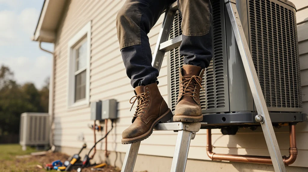Best Boots for HVAC Technicians (2026) – Top Work Boots for Techs