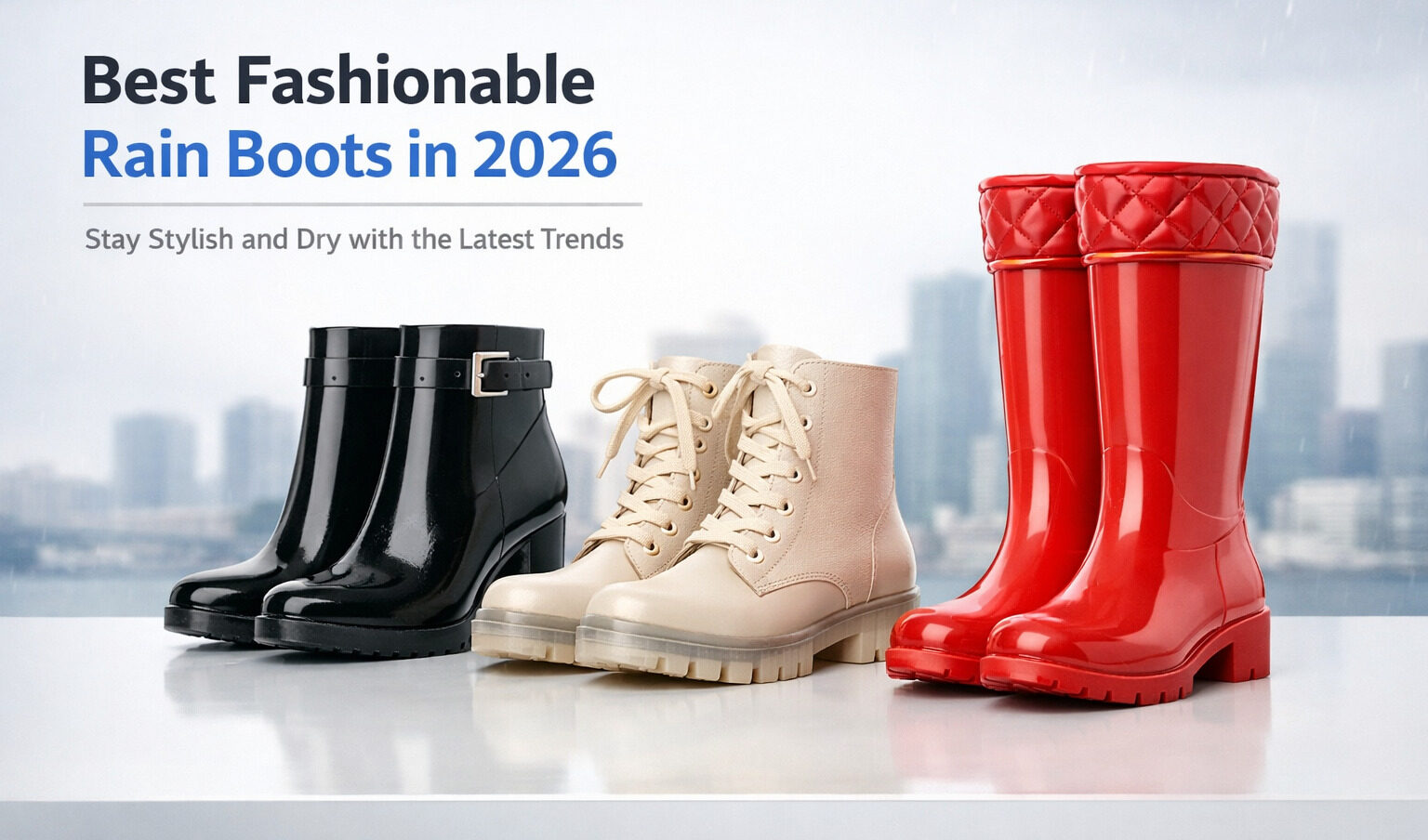 Stylish Rain Boots That Actually Look Good - BootsGuru.com