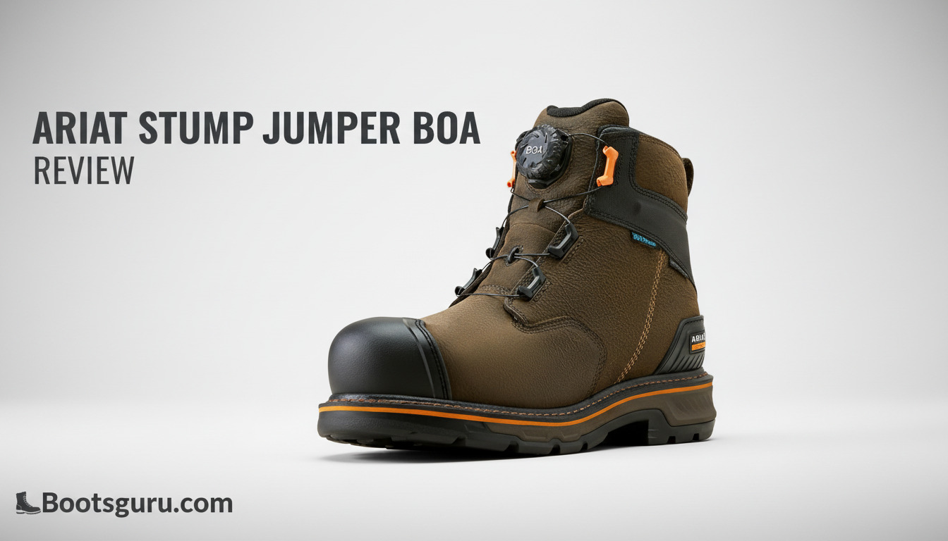 ARIAT Men's Stump Jumper 6 Boa Review