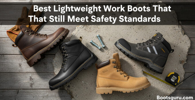 Best Lightweight Work Boots That Meet Safety Standards