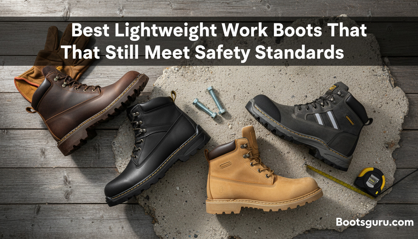 Best Lightweight Work Boots That Meet Safety Standards