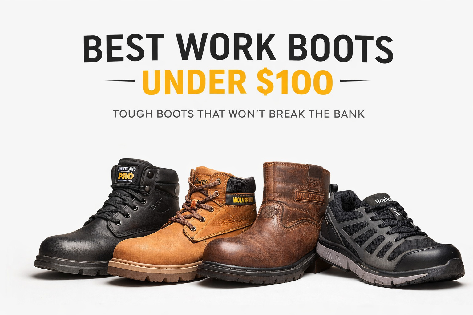 Best Work Boots Under $100