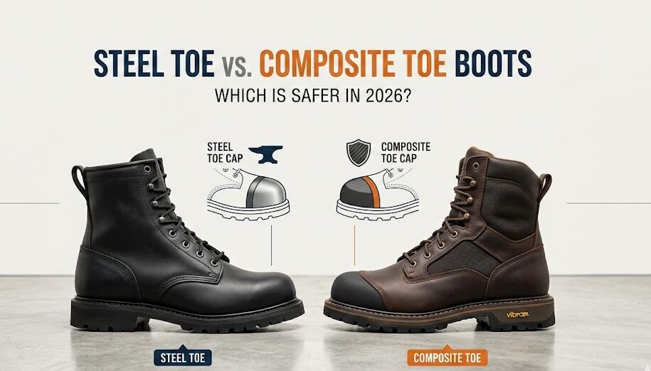 Steel Toe vs Composite Toe: Which Is Safer in 2026?