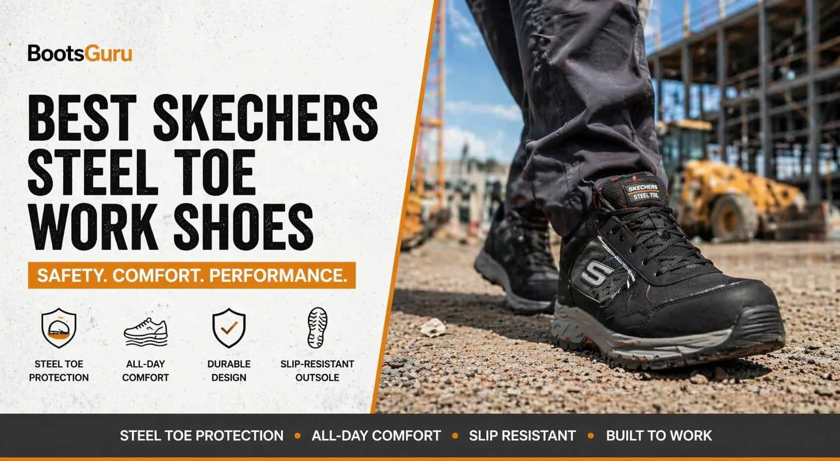 Best Skechers Steel Toe Work Shoes (2026) - BootsGuru.com