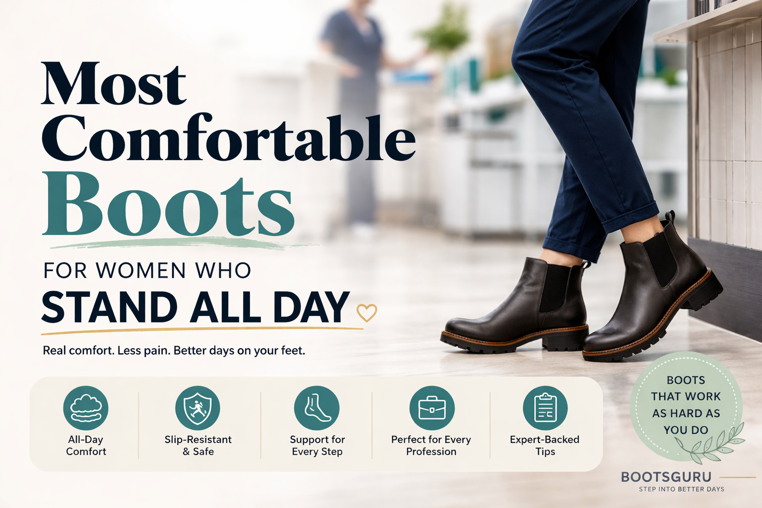 Most Comfortable Boots for Women Who Stand All Day (2026): 10 Picks for ...