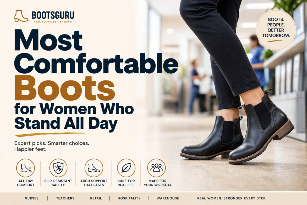 Most Comfortable Boots for Women Who Stand All Day (2026): 10 Picks for ...